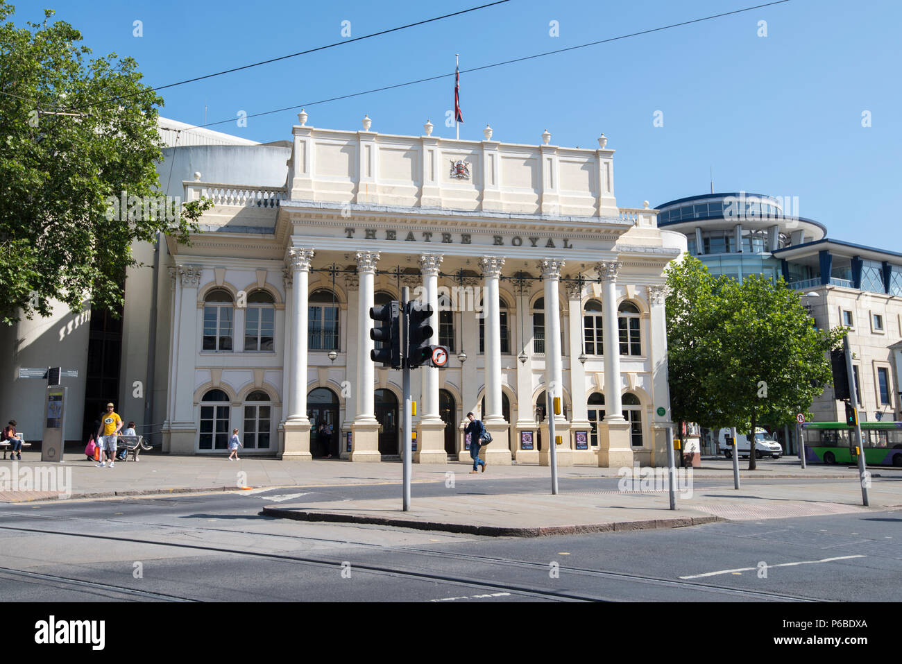 The Theatre Royal Nottingham City Nottinghamshire England UK Stock ...