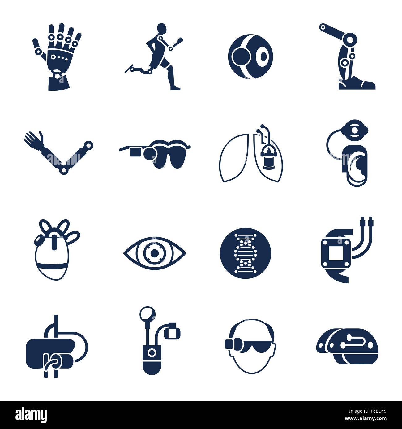 Heart artificial intelligence sign Cut Out Stock Images & Pictures - Alamy