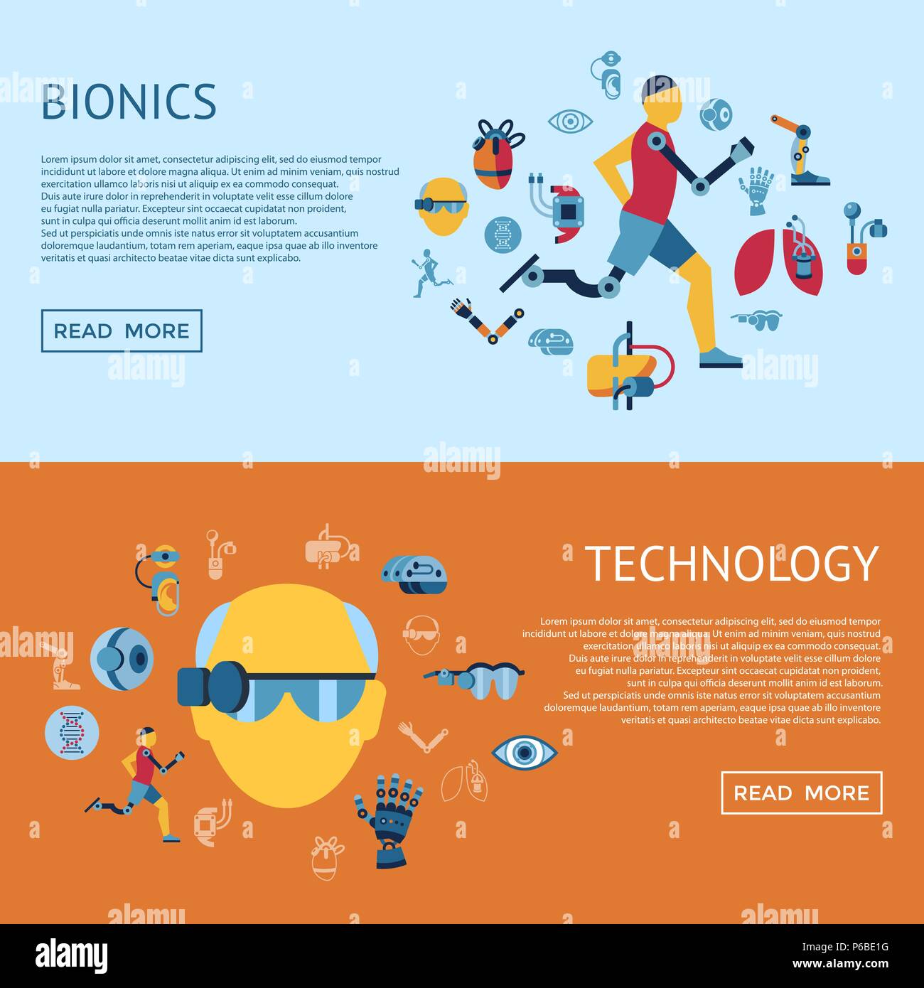 Bionic ear Stock Vector Images - Alamy