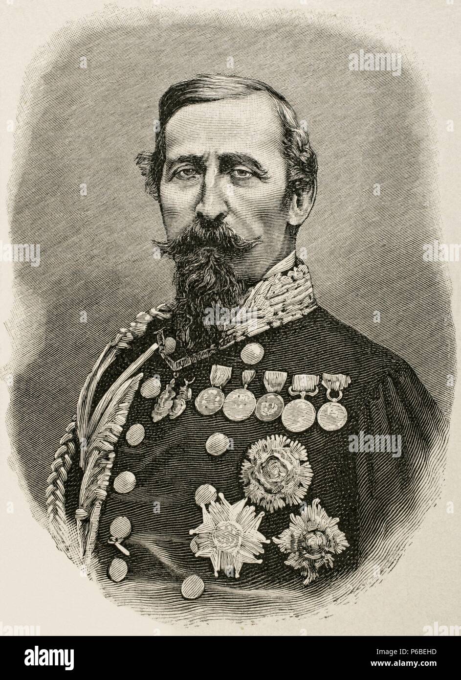 Alfonso La Marmora (1804-1878). Italian military and statesman. Prime ...