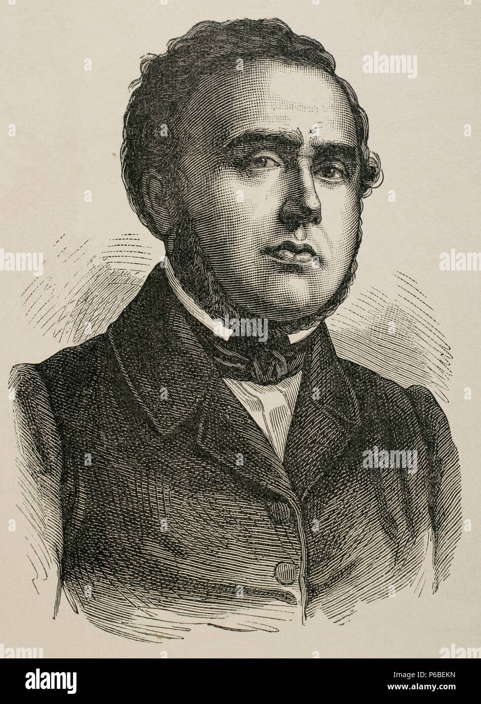 Alexandre Auguste Ledru-Rollin (1807-1874). French politician ...