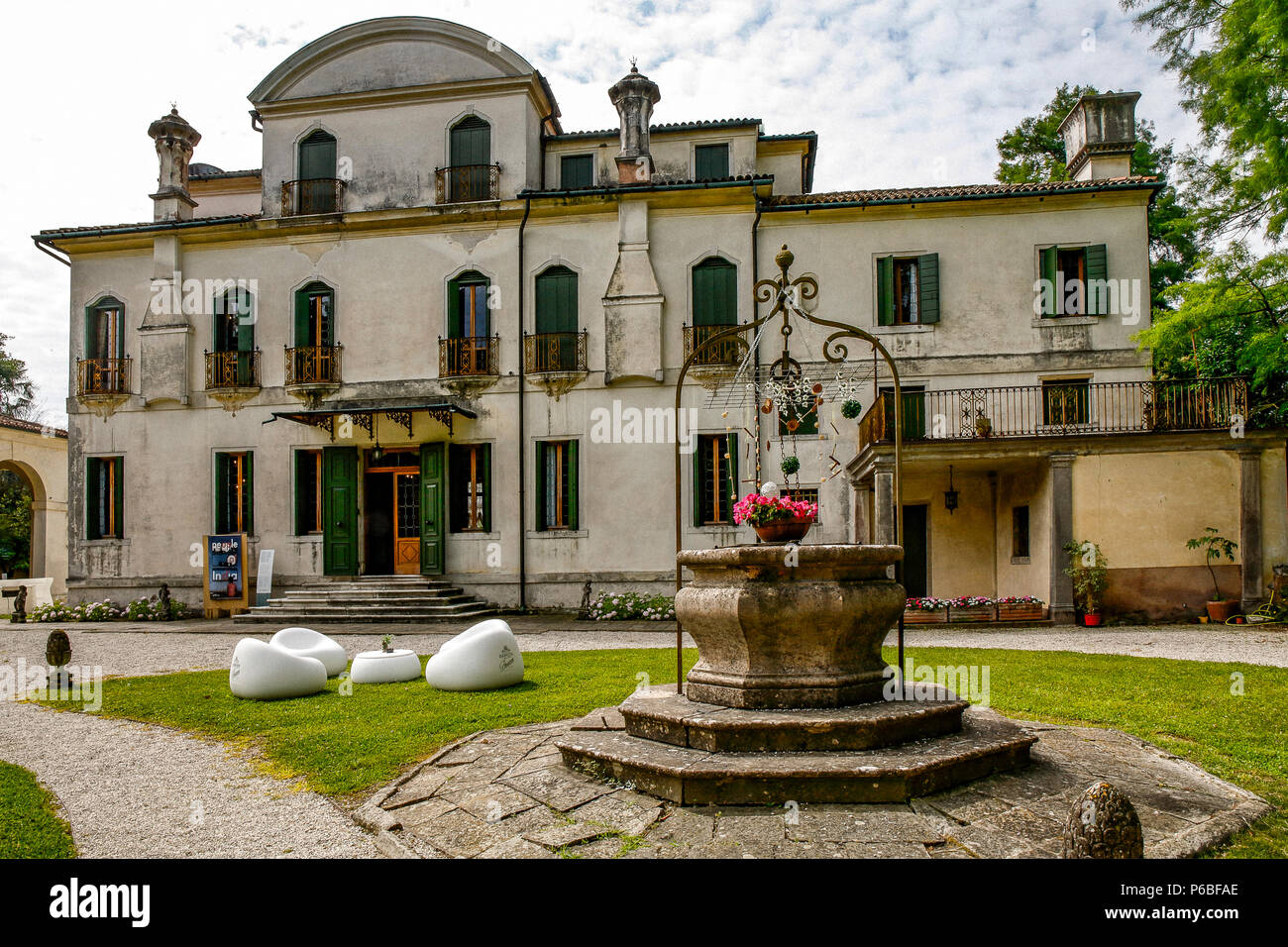 Italy Veneto Riviera del Brenta Mira - The Villa Stock Photo - Alamy