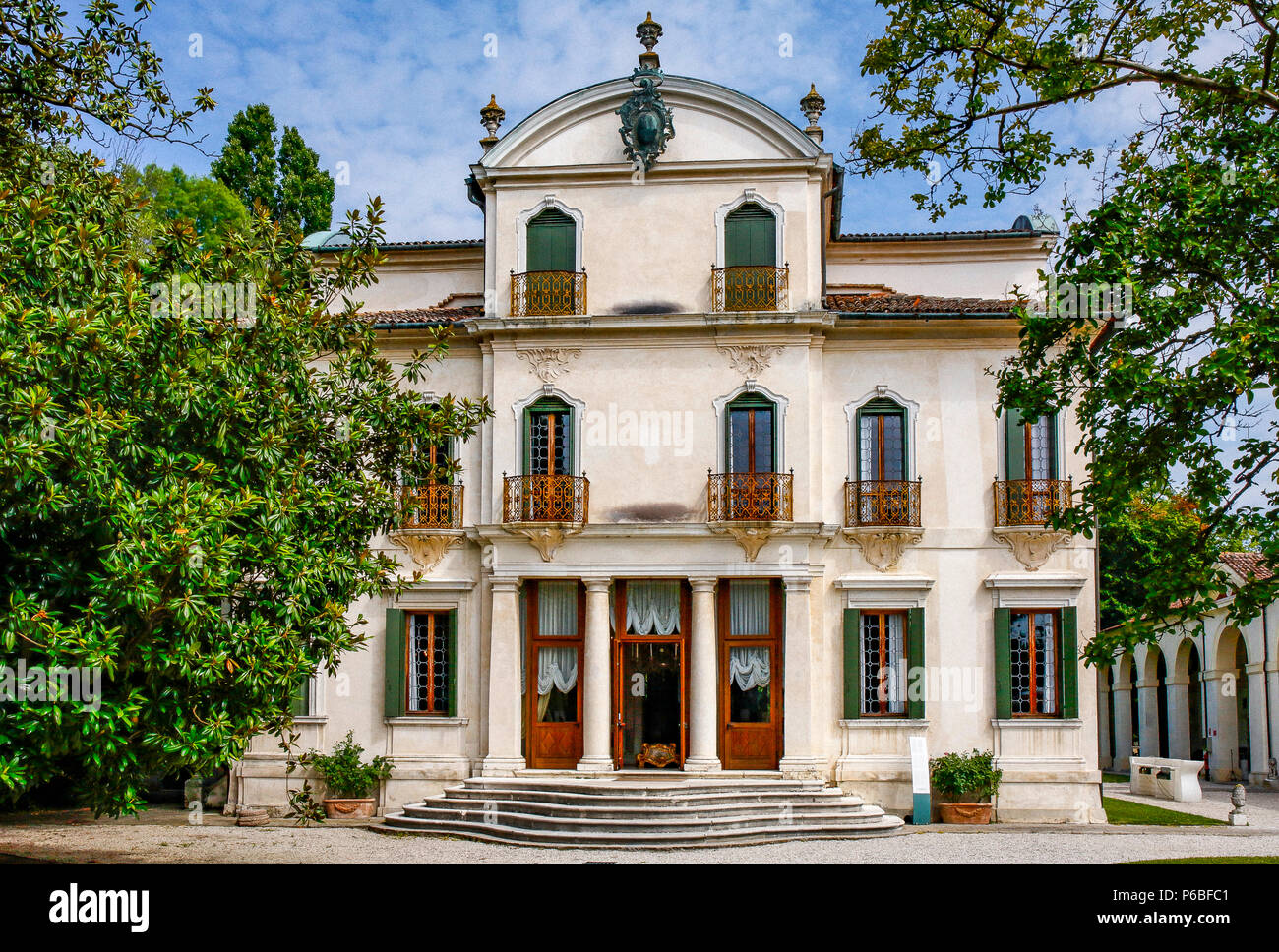 Italy Veneto Riviera del Brenta Mira - the facade Stock Photo - Alamy