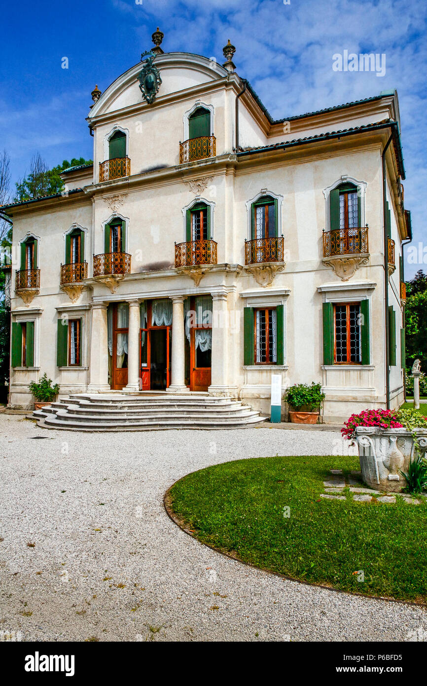 Italy Veneto Riviera del Brenta Mira - the facade Stock Photo - Alamy