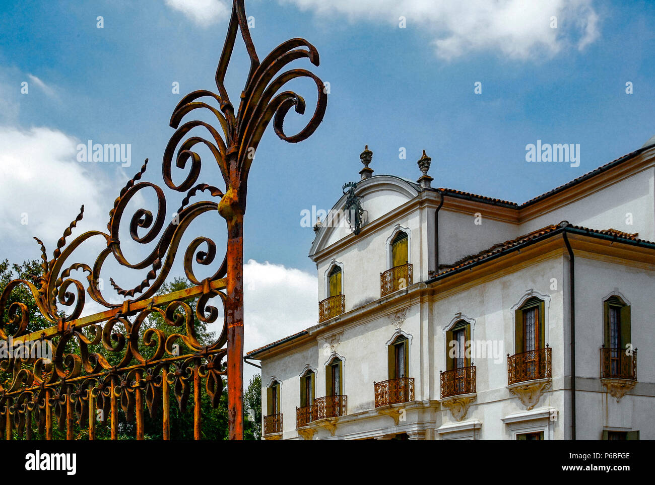 Italy Veneto Riviera del Brenta Mira - the facade Stock Photo - Alamy
