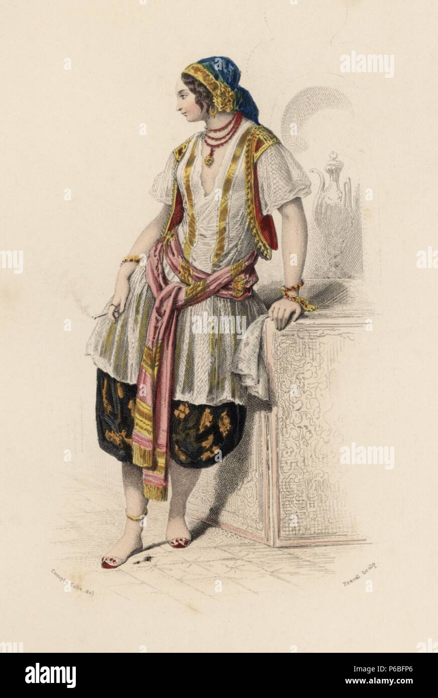 Morisca woman hi-res stock photography and images - Alamy