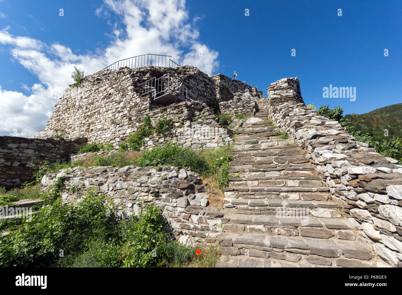 Medieval Fortification of Asen's Fortress, Asenovgrad, Plovdiv Region ...