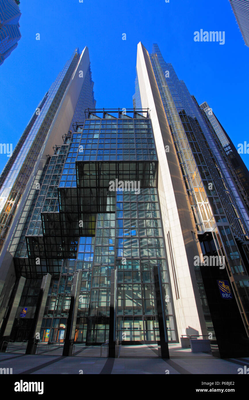 Canada, Ontario, Toronto, Royal Bank of Canada Building Stock Photo - Alamy
