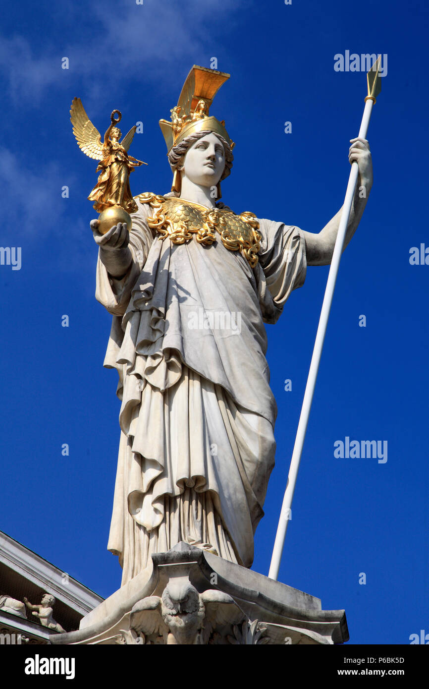 Athene statue hi-res stock photography and images - Alamy