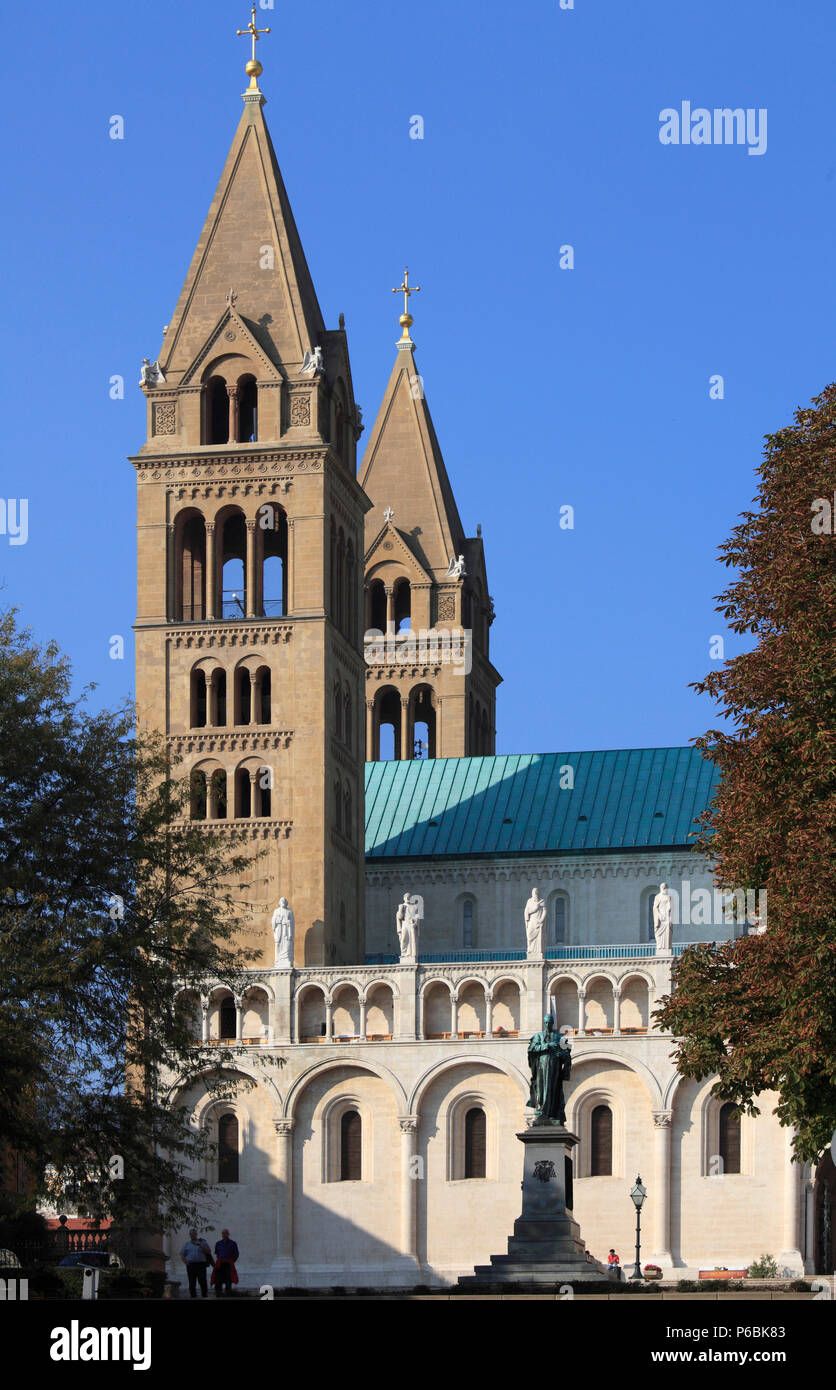 Hungary, Pecs, St Peter Basilica Stock Photo - Alamy
