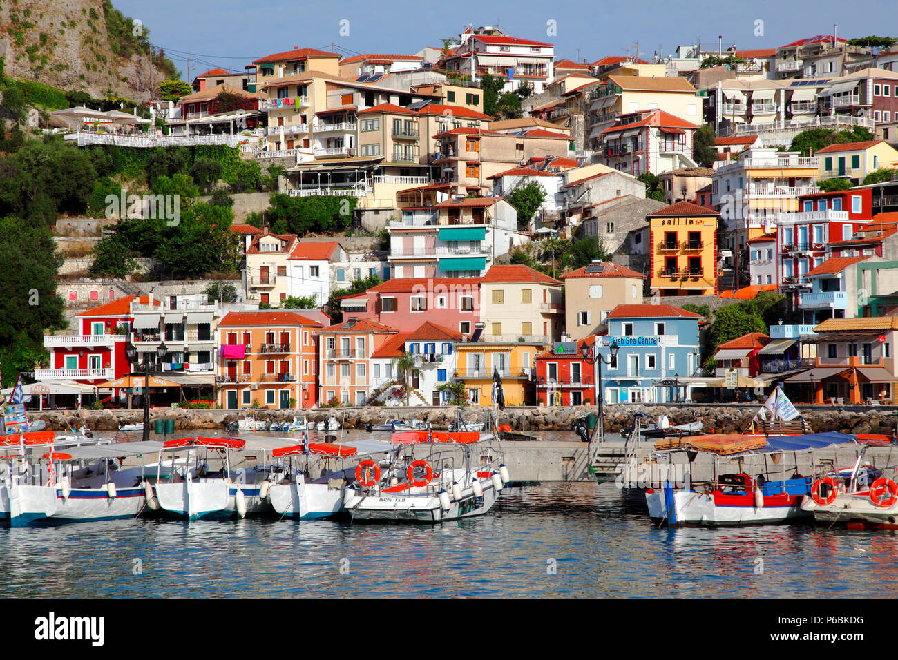 Greece, Epirus Region (Preveza district) , Parga Stock Photo - Alamy