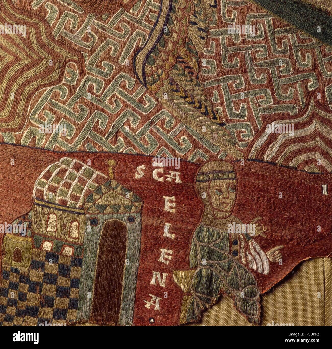 Detail the Tapestry of Creation, 11th century, Romanesque. Museum ...