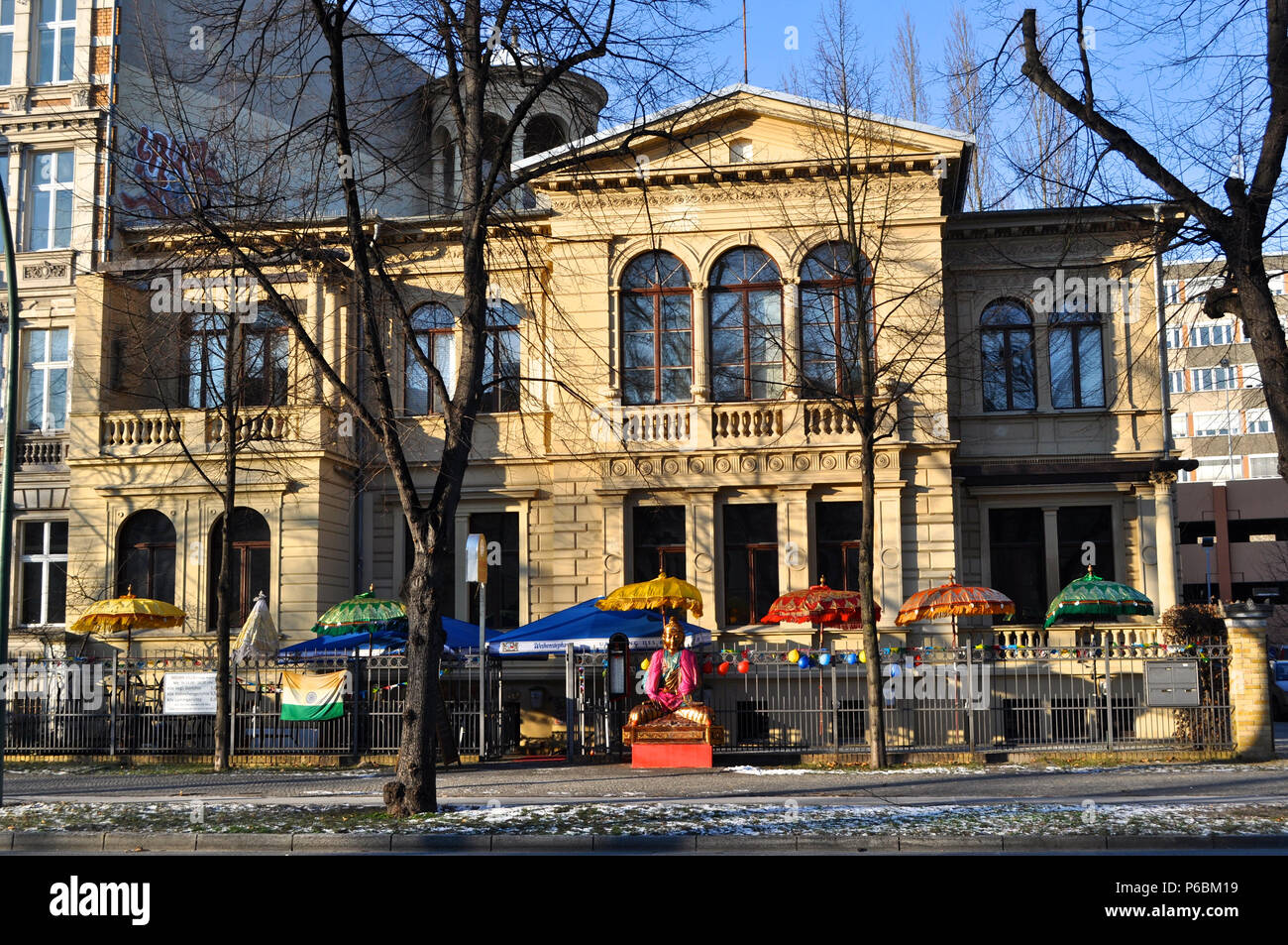 The streets of Potsdam, capital and largest city of the German federal ...