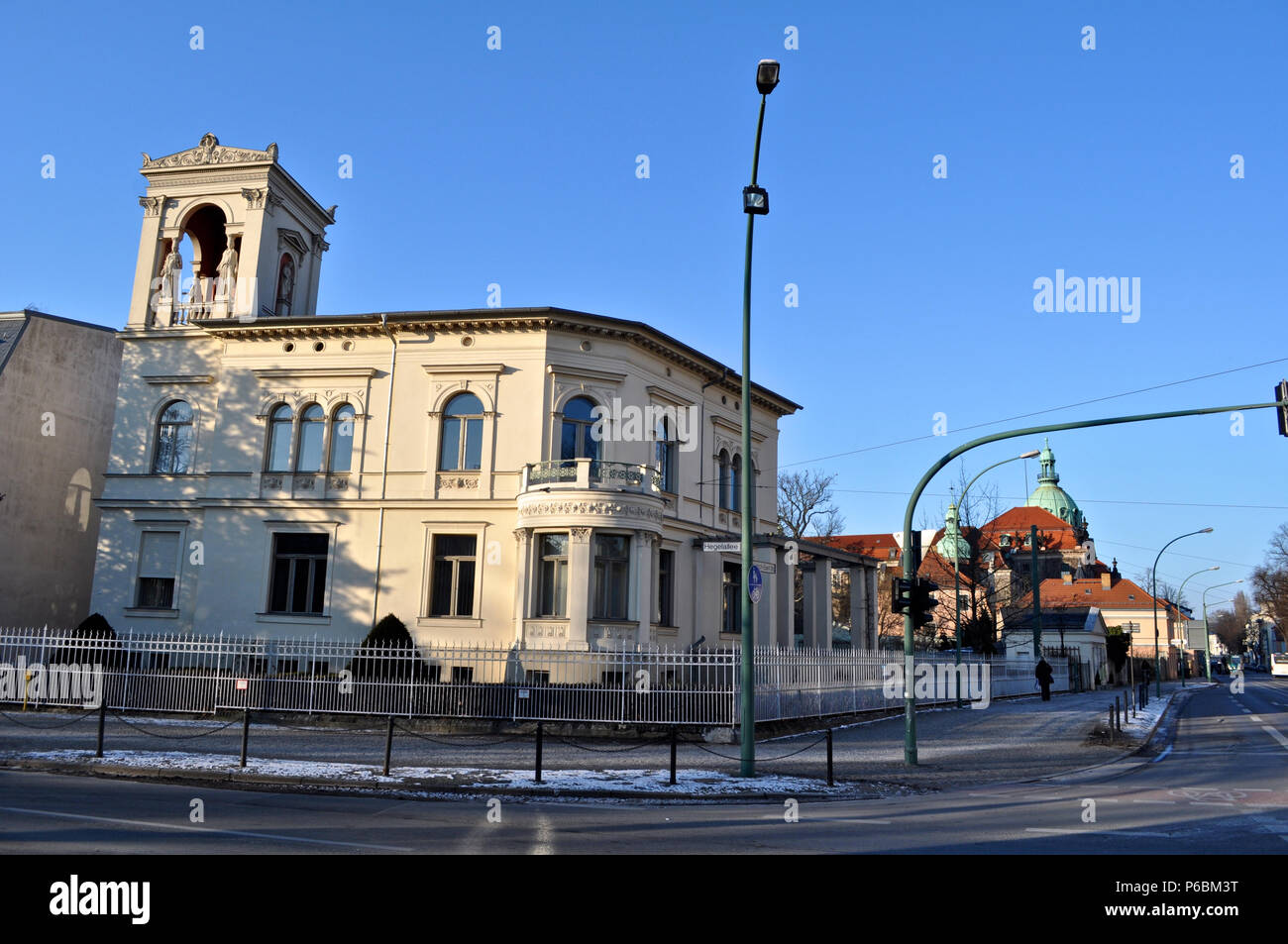 The streets of Potsdam, capital and largest city of the German federal ...