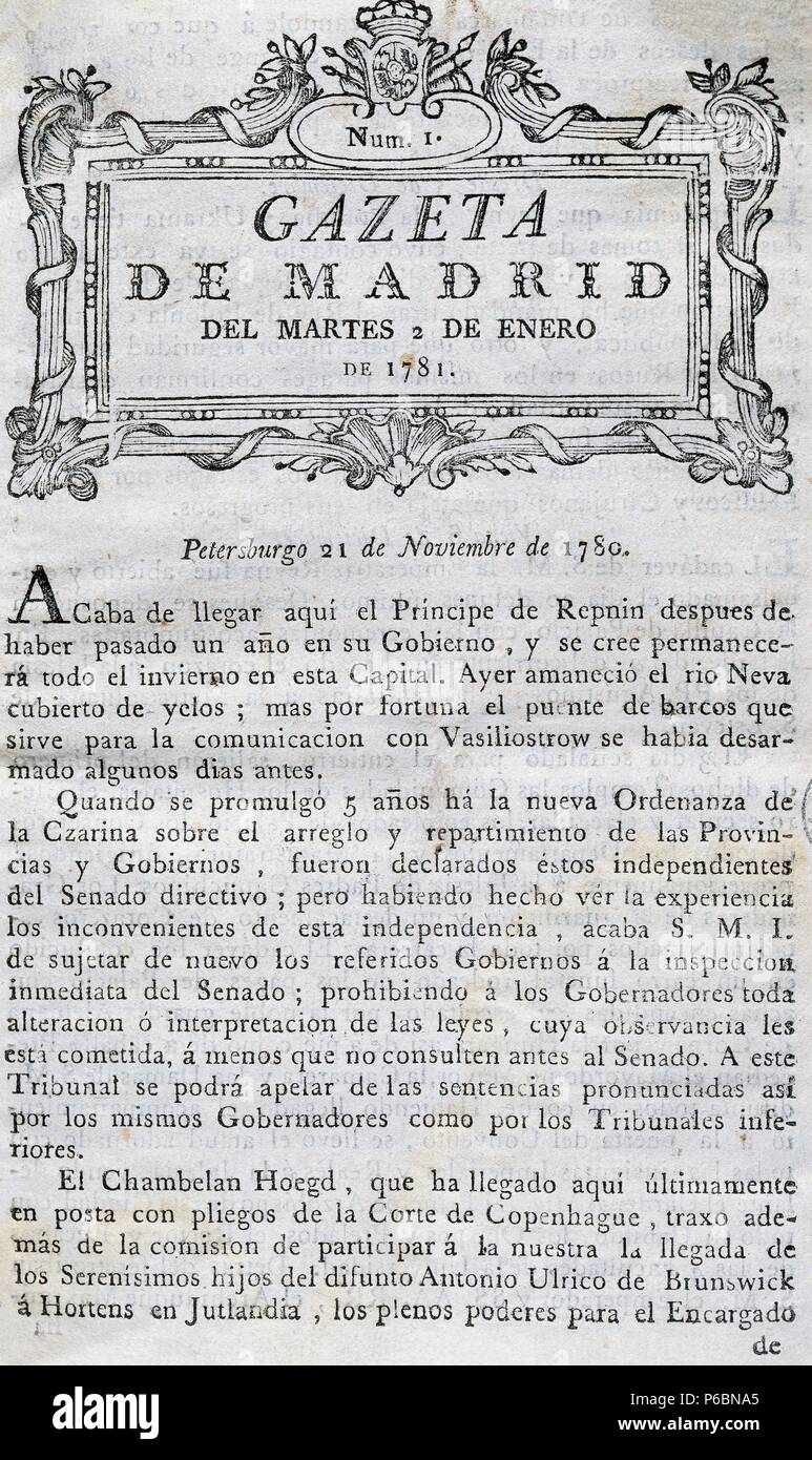 Newspaper printing press 18th century hi-res stock photography and ...