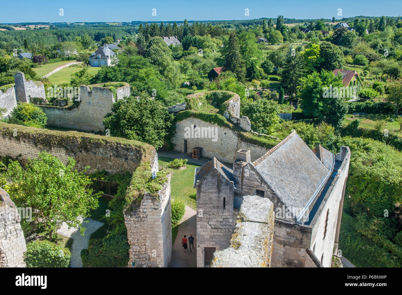 Loches castle hi-res stock photography and images - Alamy