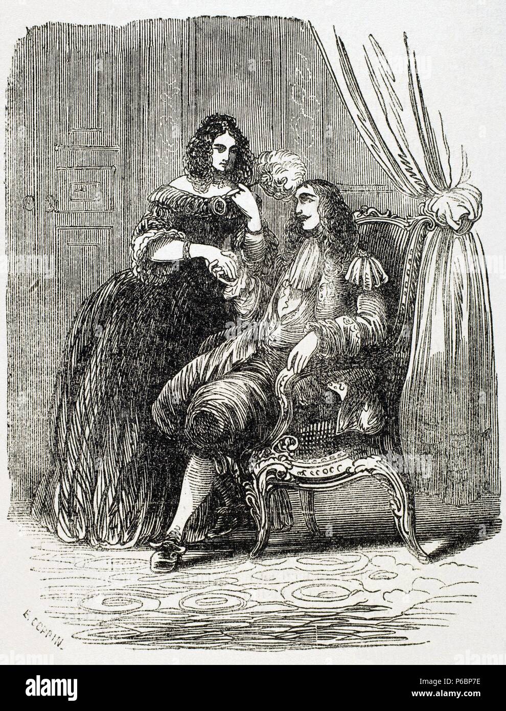 Mistress of king louis xiv of france hi-res stock photography and ...
