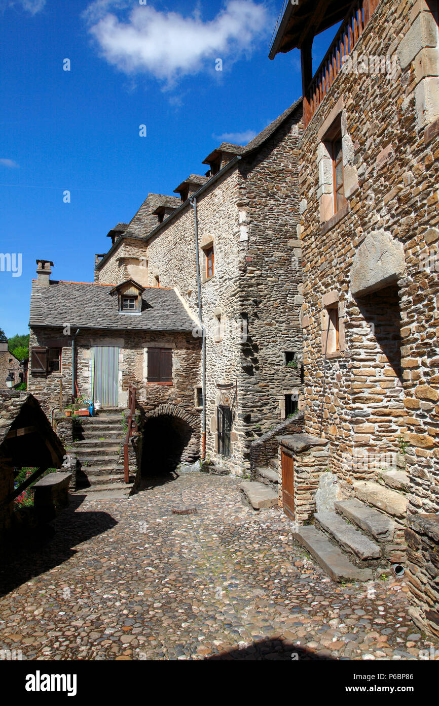 France, Occitanie, Aveyron department (12), Belcastel (most beautiful ...