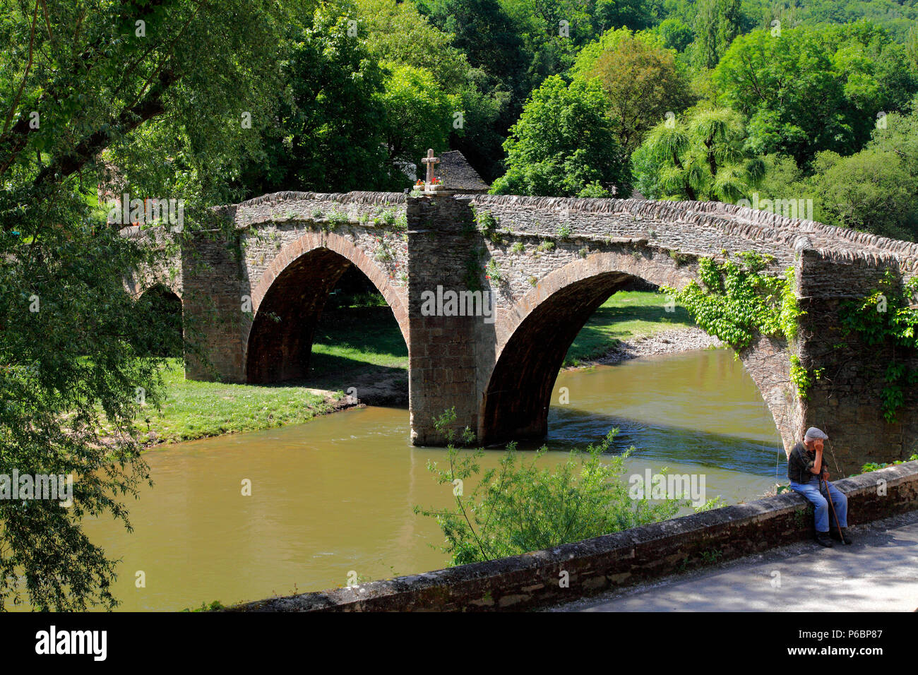 France, Occitanie, Aveyron department (12), Belcastel (most beautiful ...