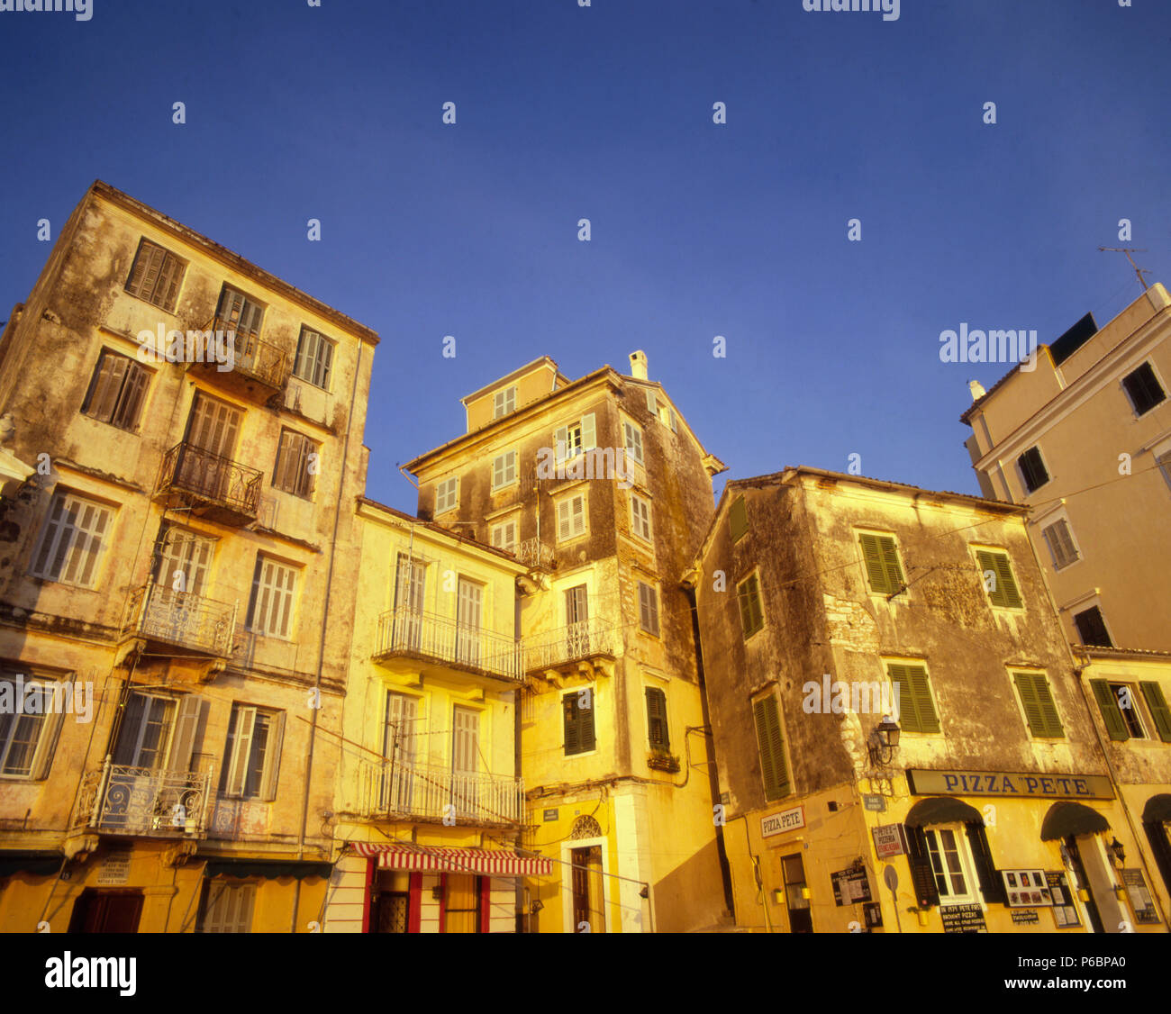 Greece people street light hi-res stock photography and images - Alamy