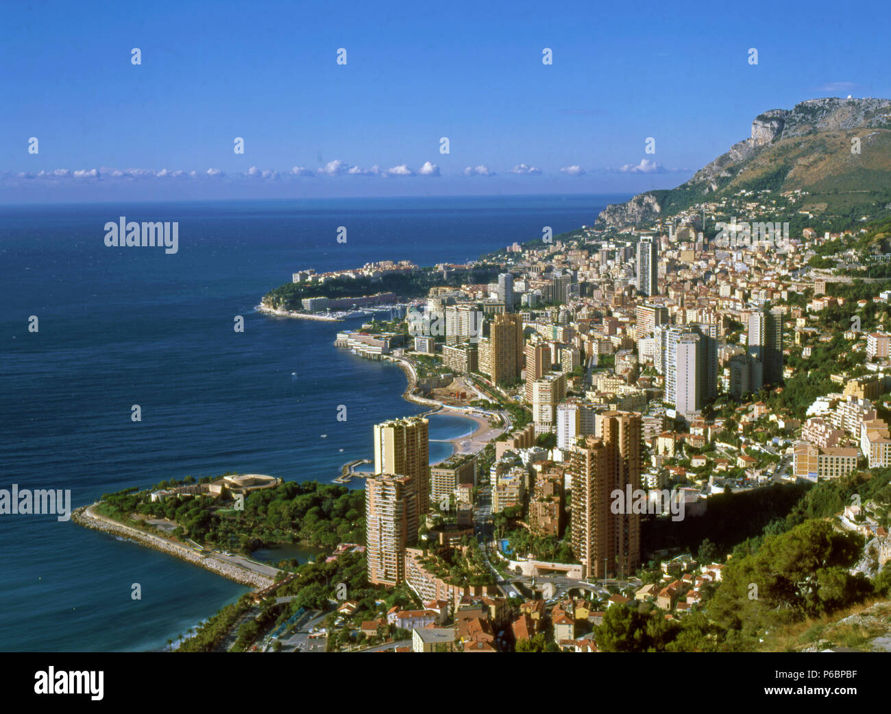 Monaco skyline hi-res stock photography and images - Alamy