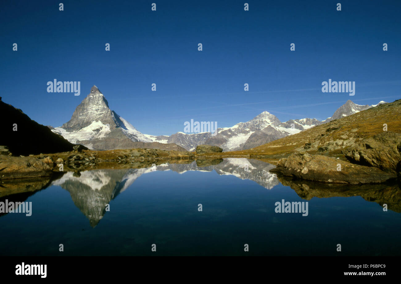 Matterhorn panoramic view hi-res stock photography and images - Alamy