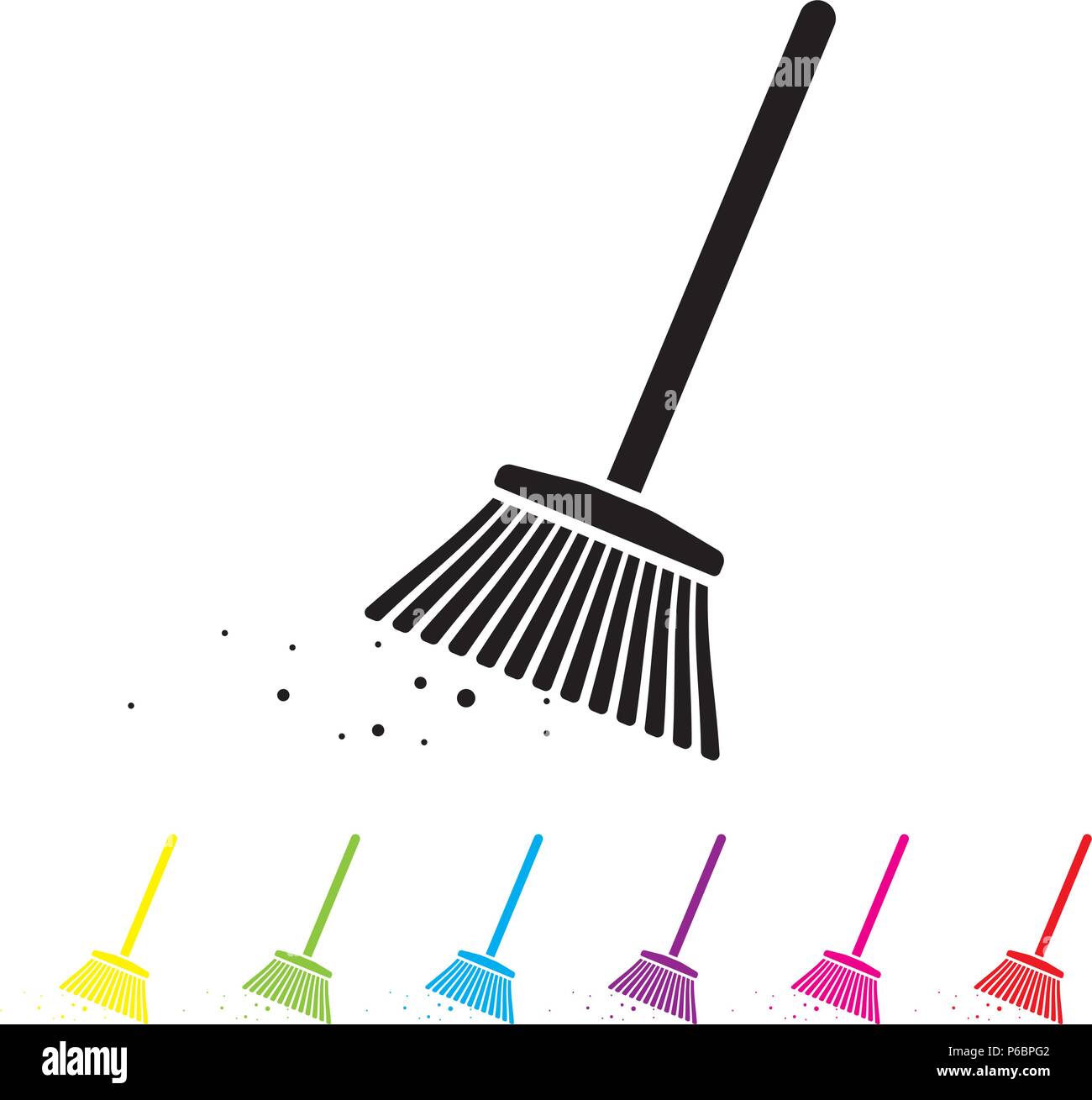 Cleaning icon hi-res stock photography and images - Alamy