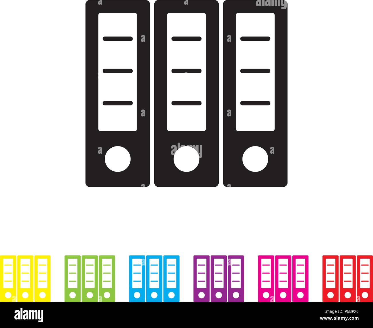 Ring binder vector vectors hi-res stock photography and images - Alamy