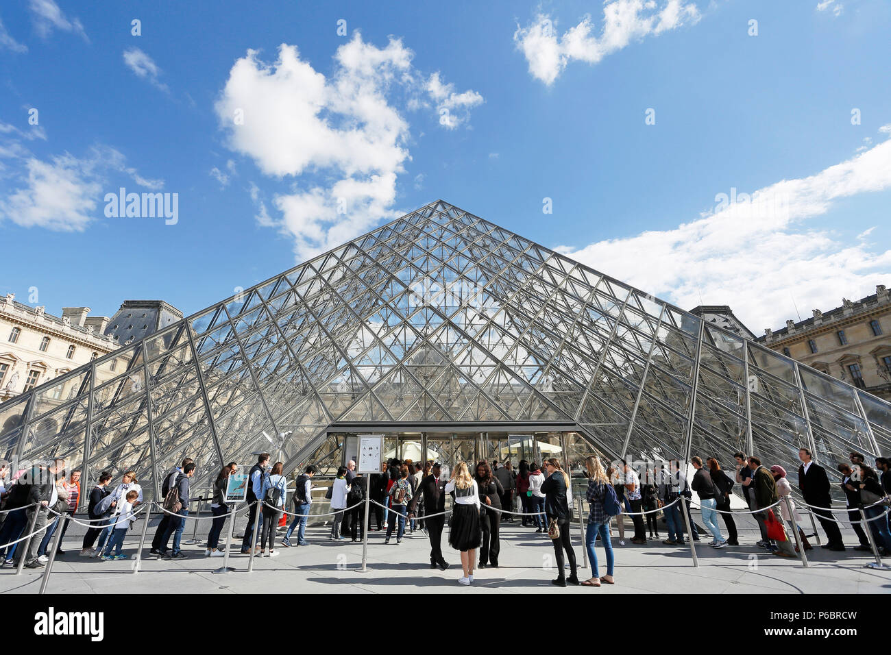 Paris, 1st district, the Louvre pyramid (Rights: Public Establishment ...