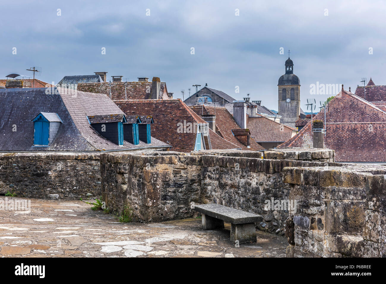 France, Pyrenees Atlantiques, Navarrenx (labelled "Most Beautiful ...