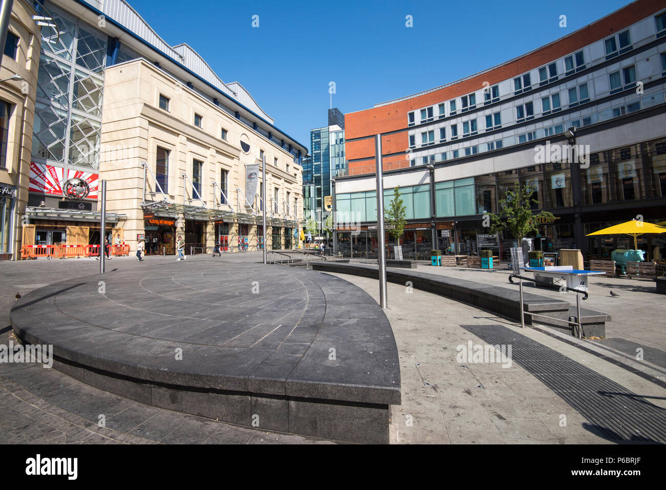 Trinity Square, Nottingham City Nottinghamshire England UK Stock Photo ...