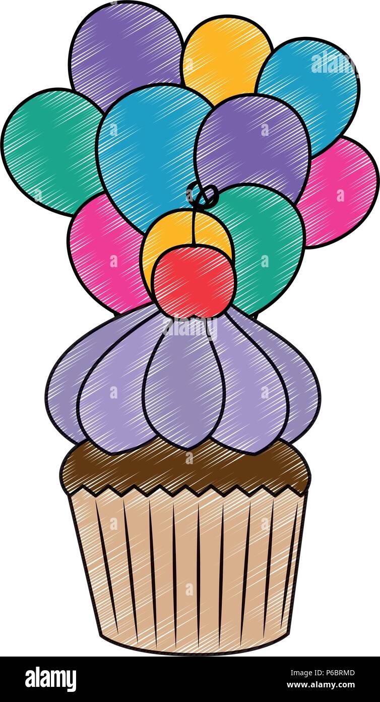 Flying muffin Stock Vector Images - Alamy
