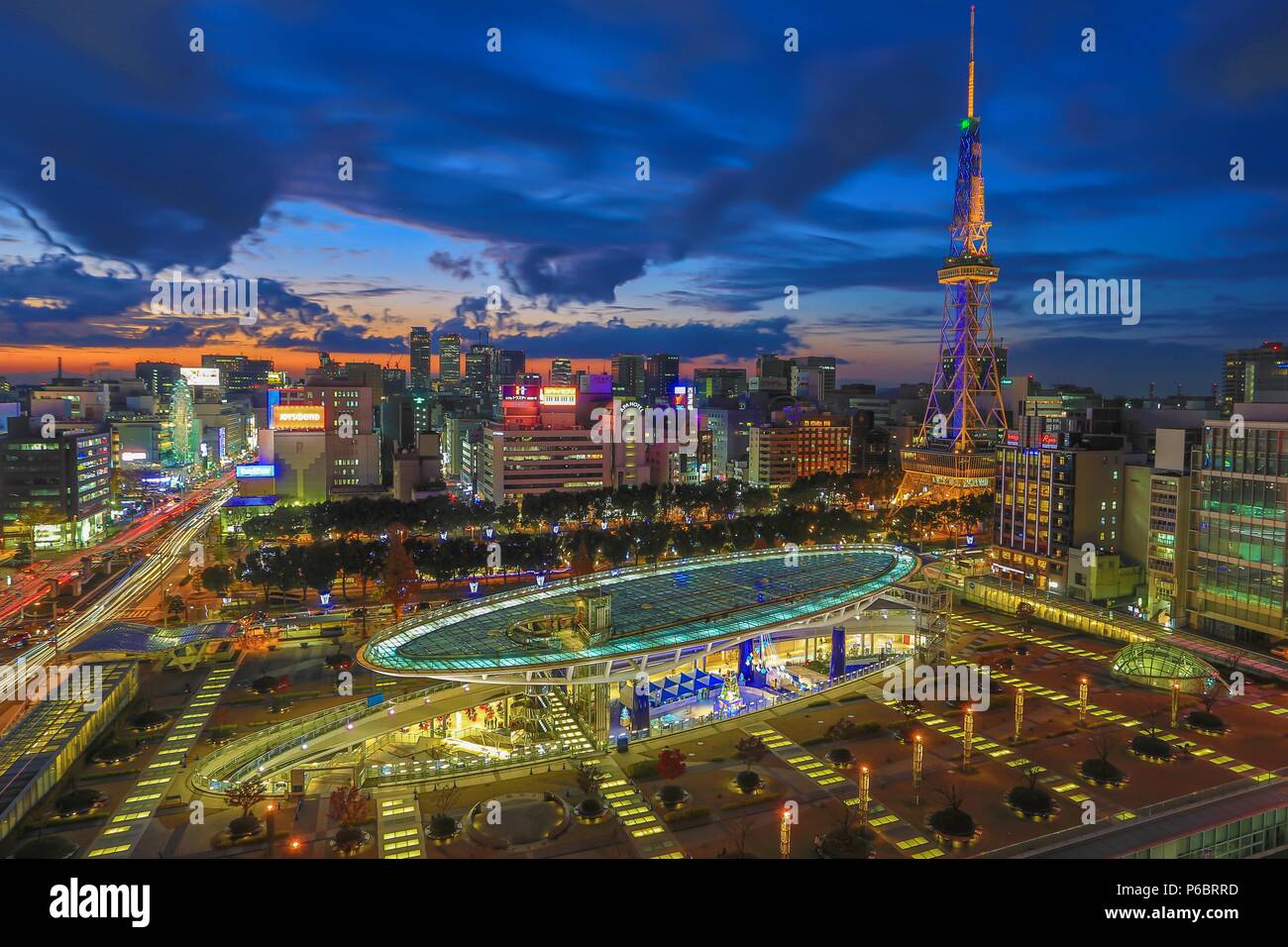 Television tower nagoya hi-res stock photography and images - Alamy