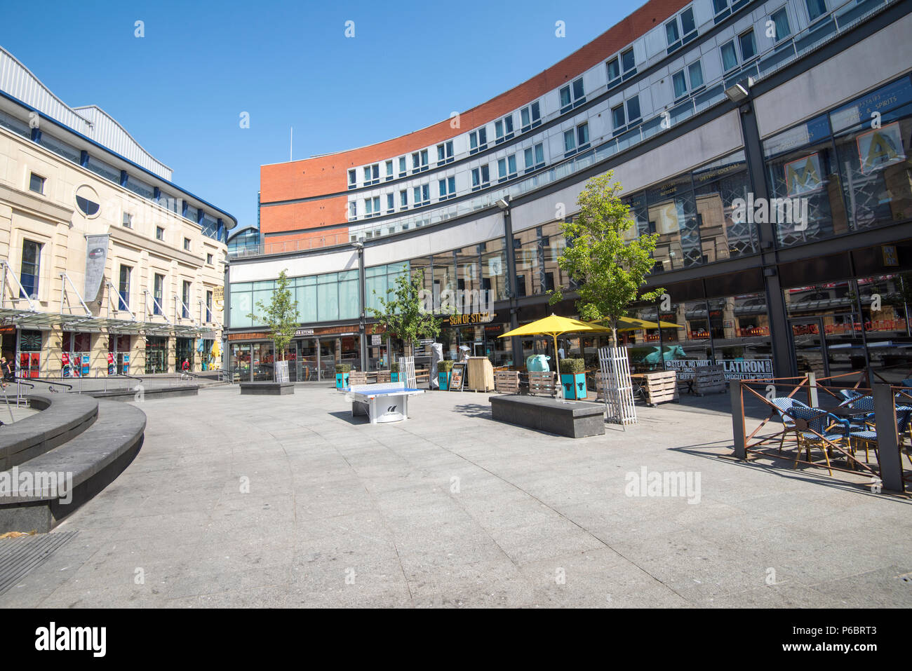 Trinity Square, Nottingham City Nottinghamshire England UK Stock Photo ...