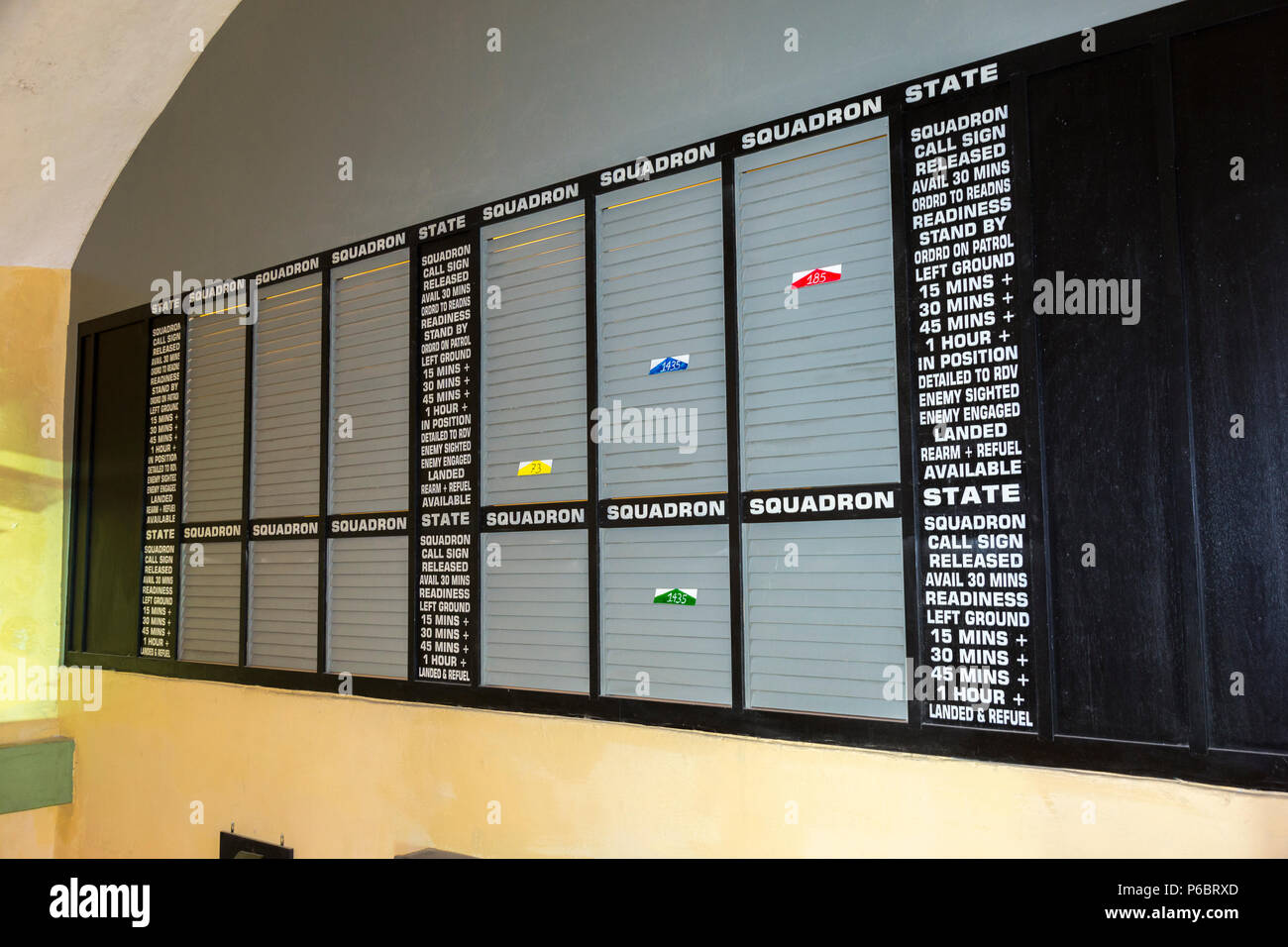 Status board ( for assets / fighter / squadron / aircraft / planes ...