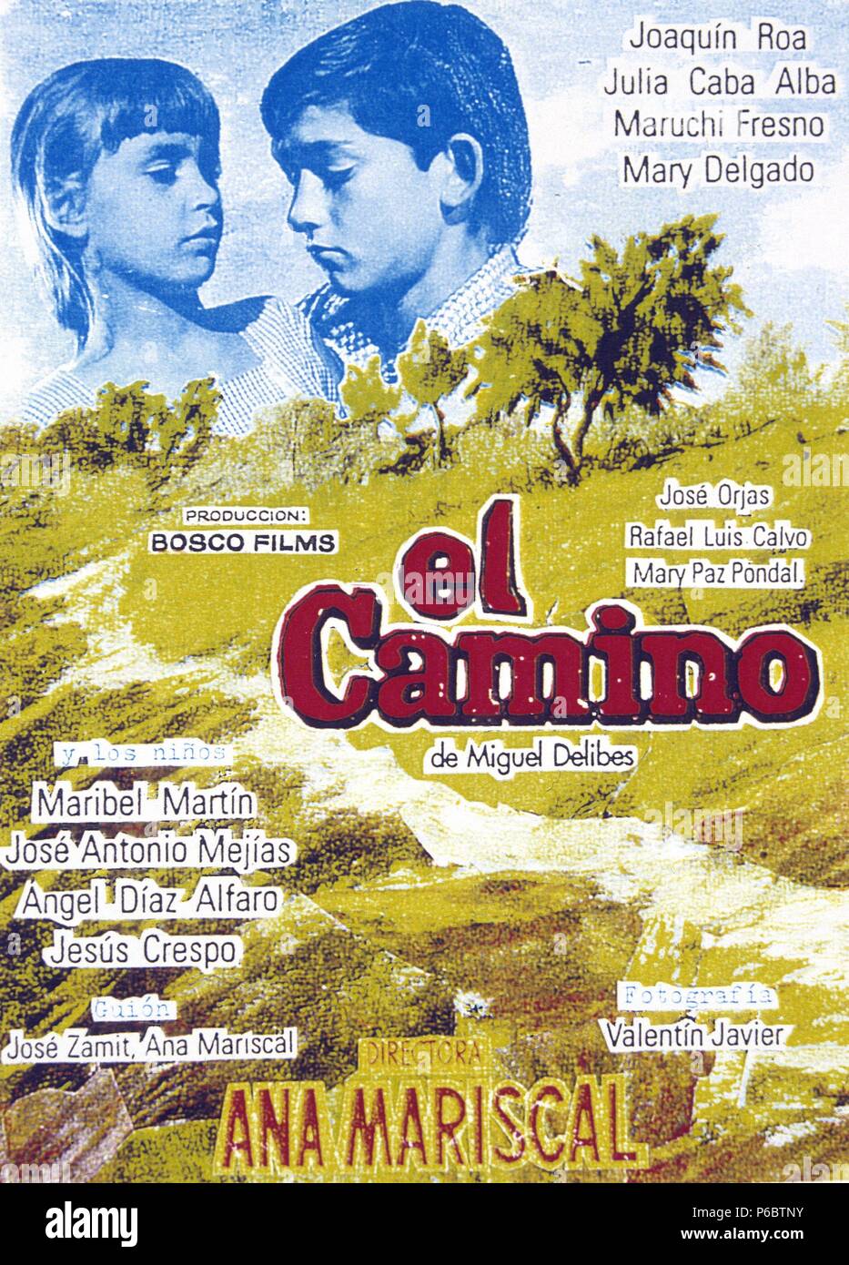PELICULA : EL CAMINO , 1964. BASADA EN LA OBRA HOMONIMA DE MIGUEL ...
