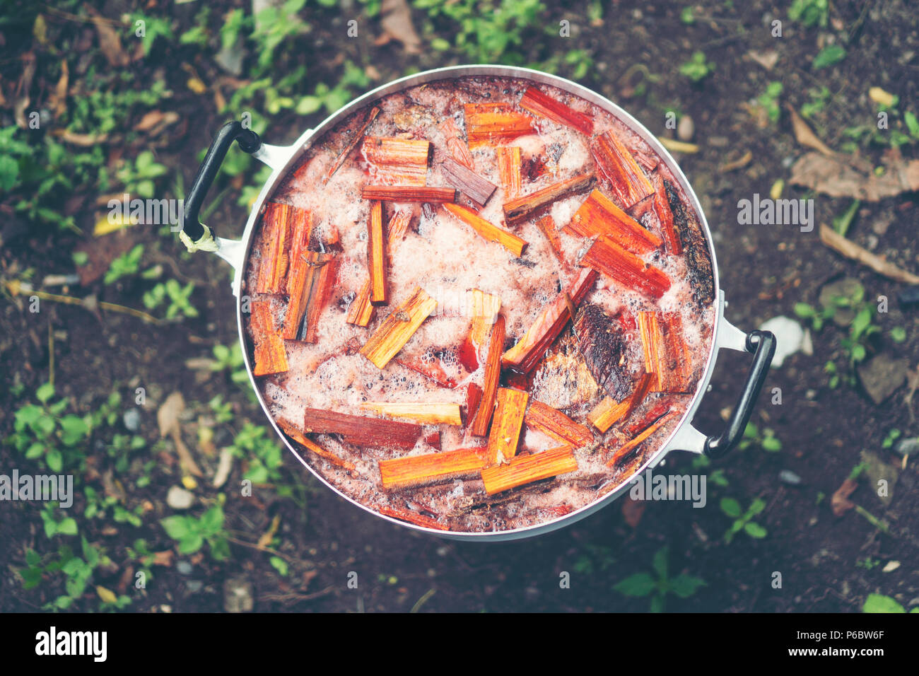 Indigo dyeing technique hi-res stock photography and images - Alamy