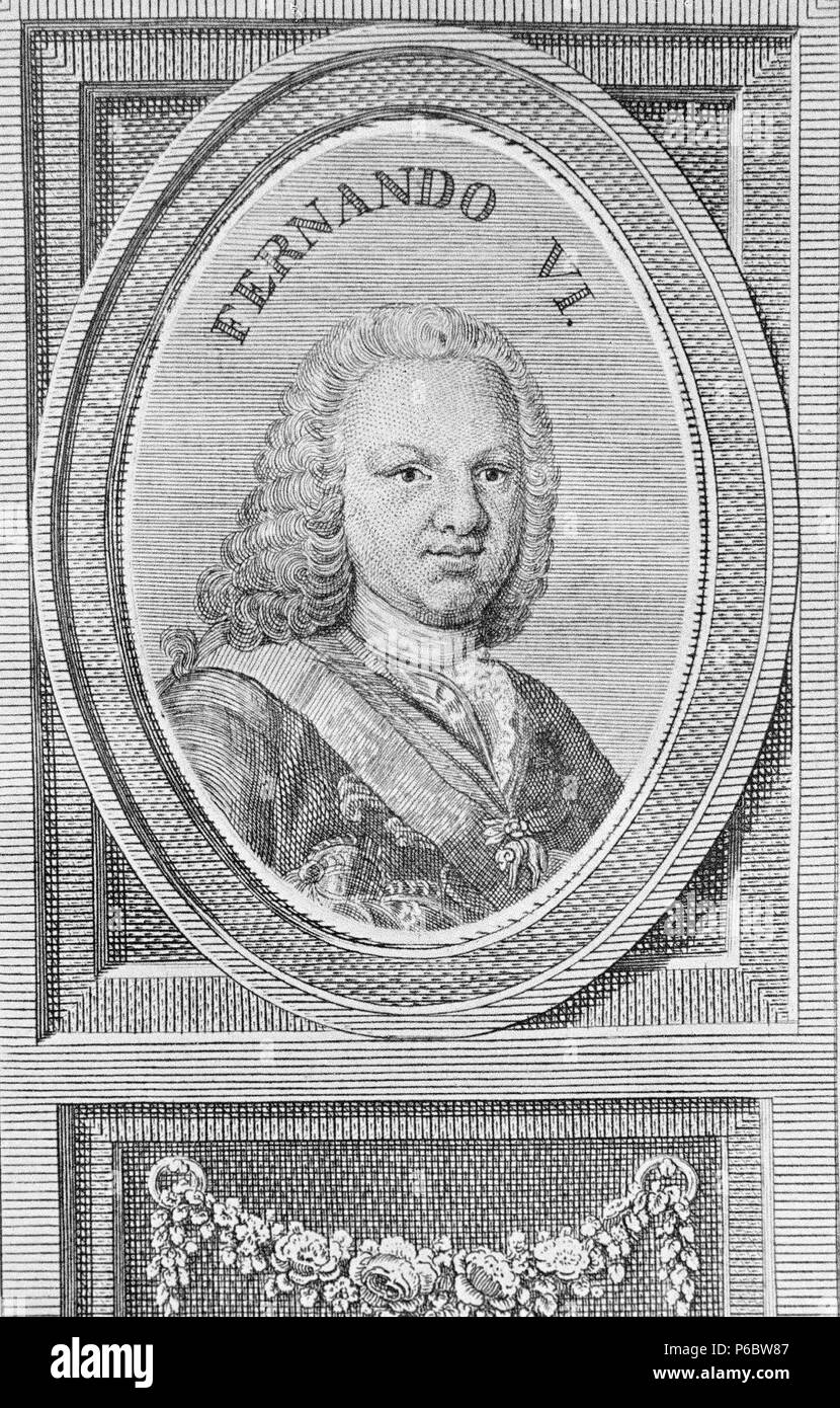 Fernando vi spain Black and White Stock Photos & Images - Alamy