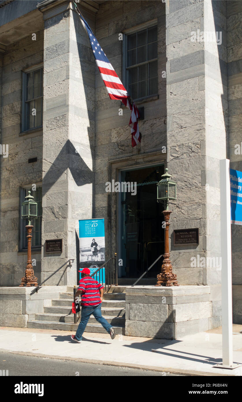 Philadelphia History Museum PA Stock Photo - Alamy