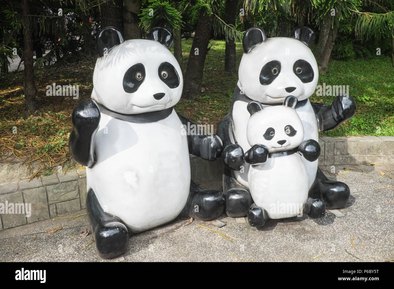 Giant Panda,sculpture,Taipei Zoo,zoo,animal,animals,Taipei,Taipei City ...