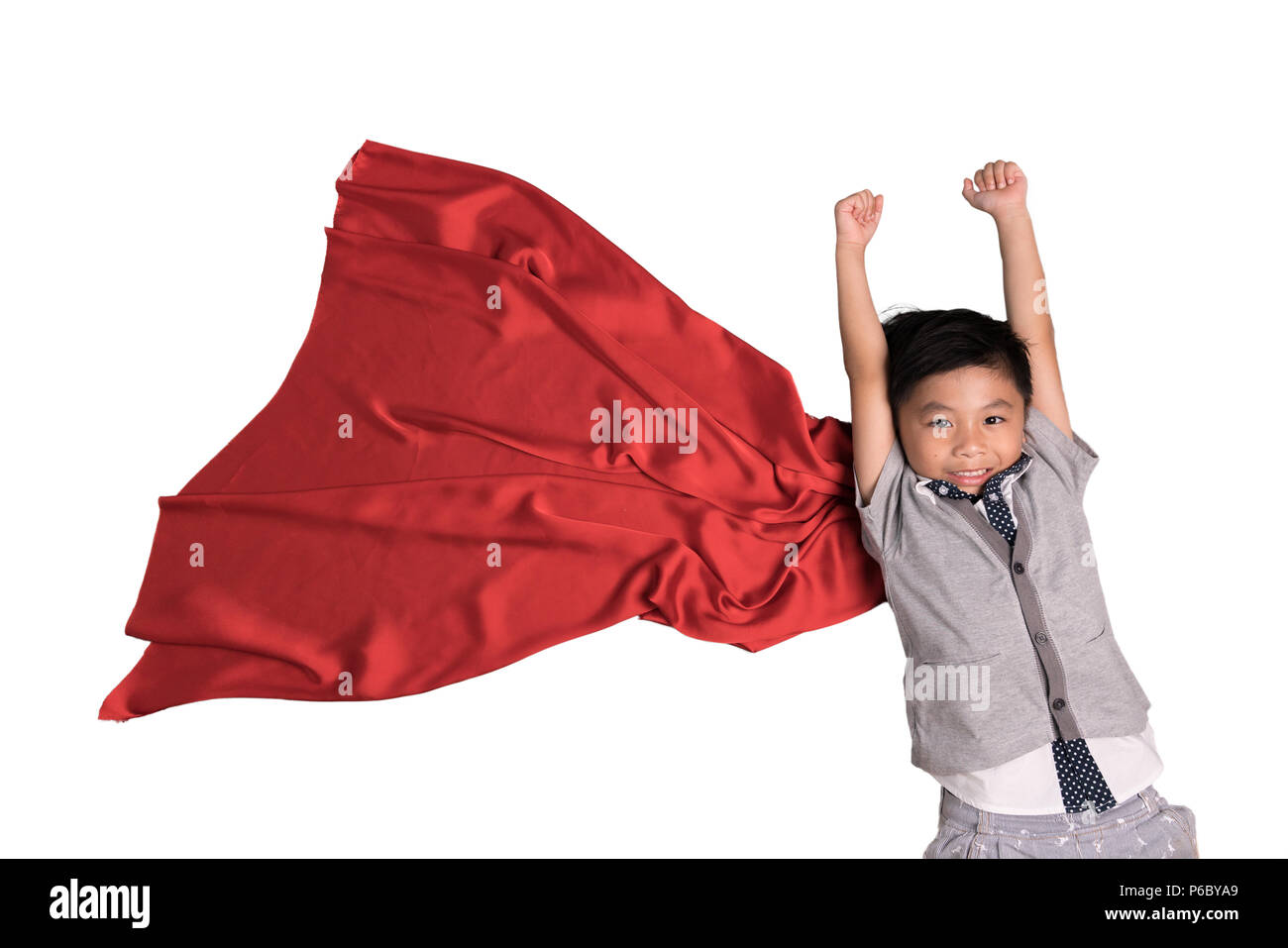 Superhero Kid Flying