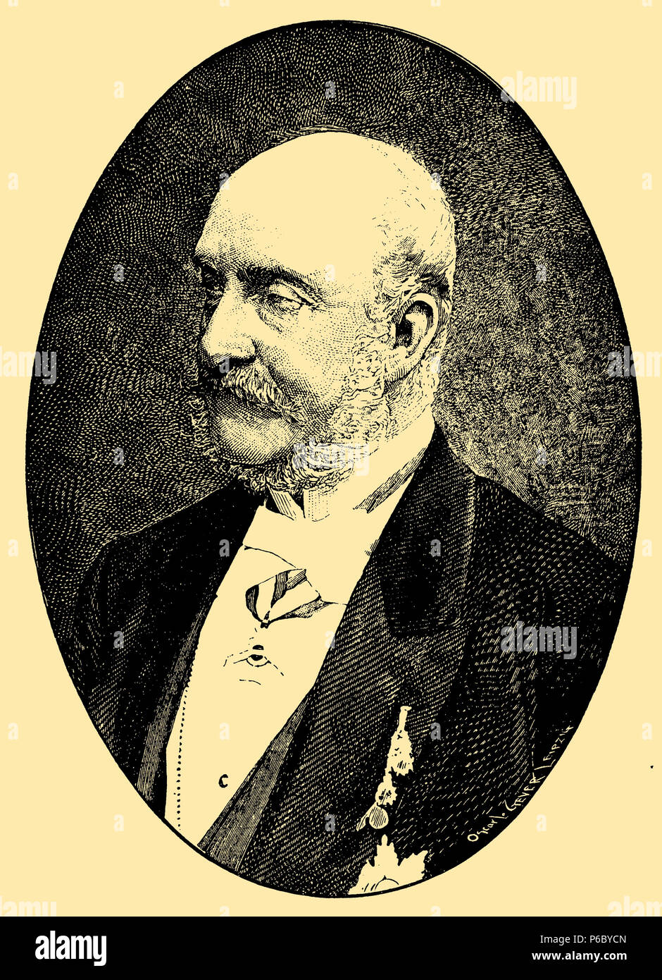 King George V. of Hanover Stock Photo - Alamy