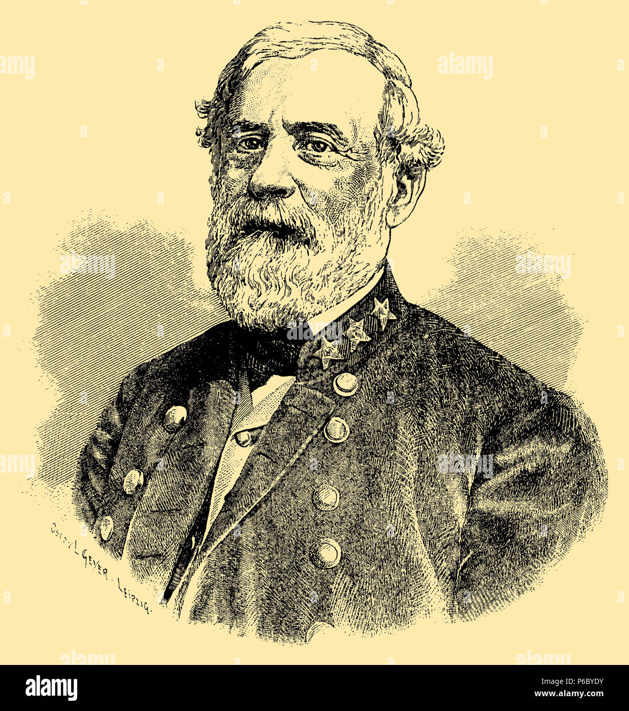 General Robert Lee Stock Photo - Alamy