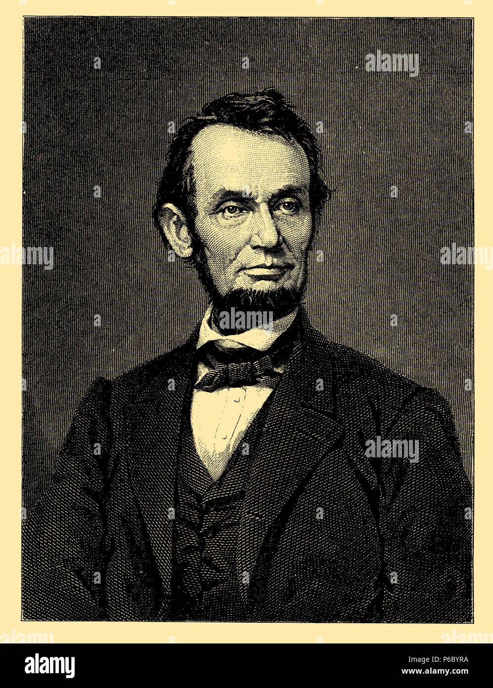 16th president of the usa hi-res stock photography and images - Alamy