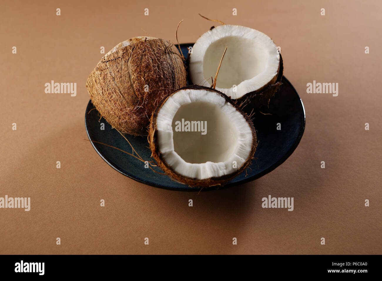 Natural coconuts hi-res stock photography and images - Alamy