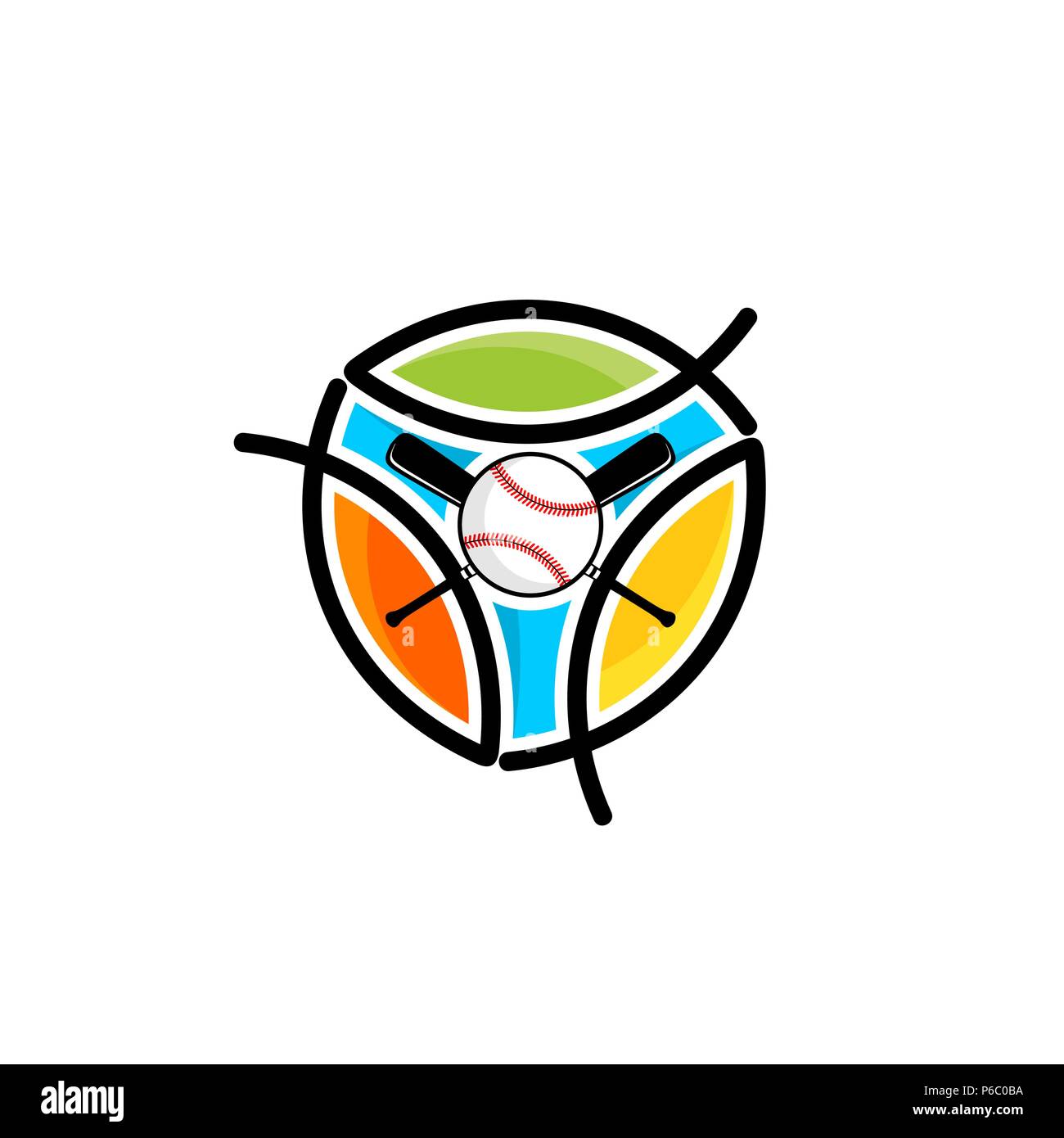 Athletic Christian logo. Fish is a symbol of Jesus Christ and believers ...
