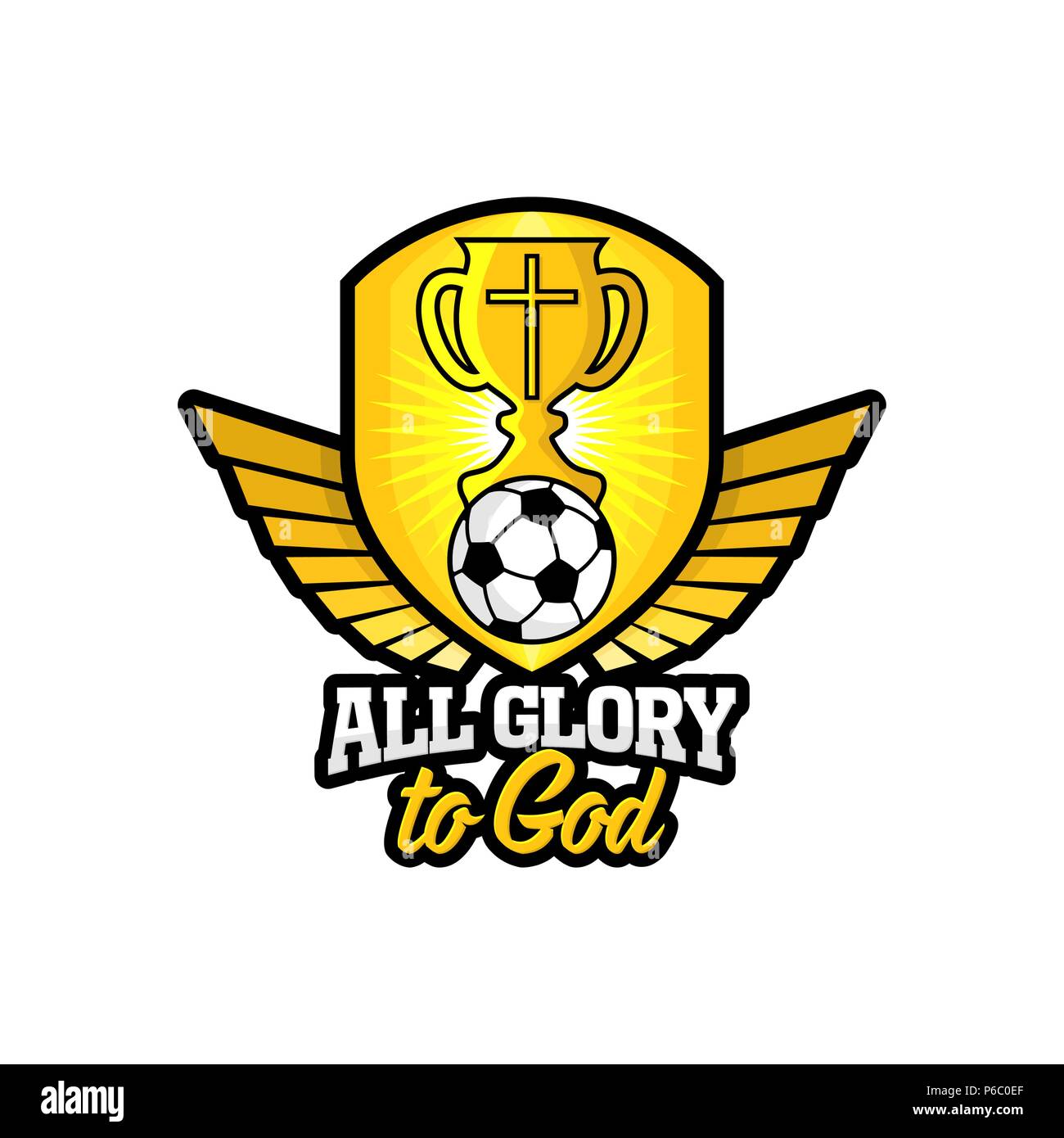 Soccer god Stock Vector Images - Alamy