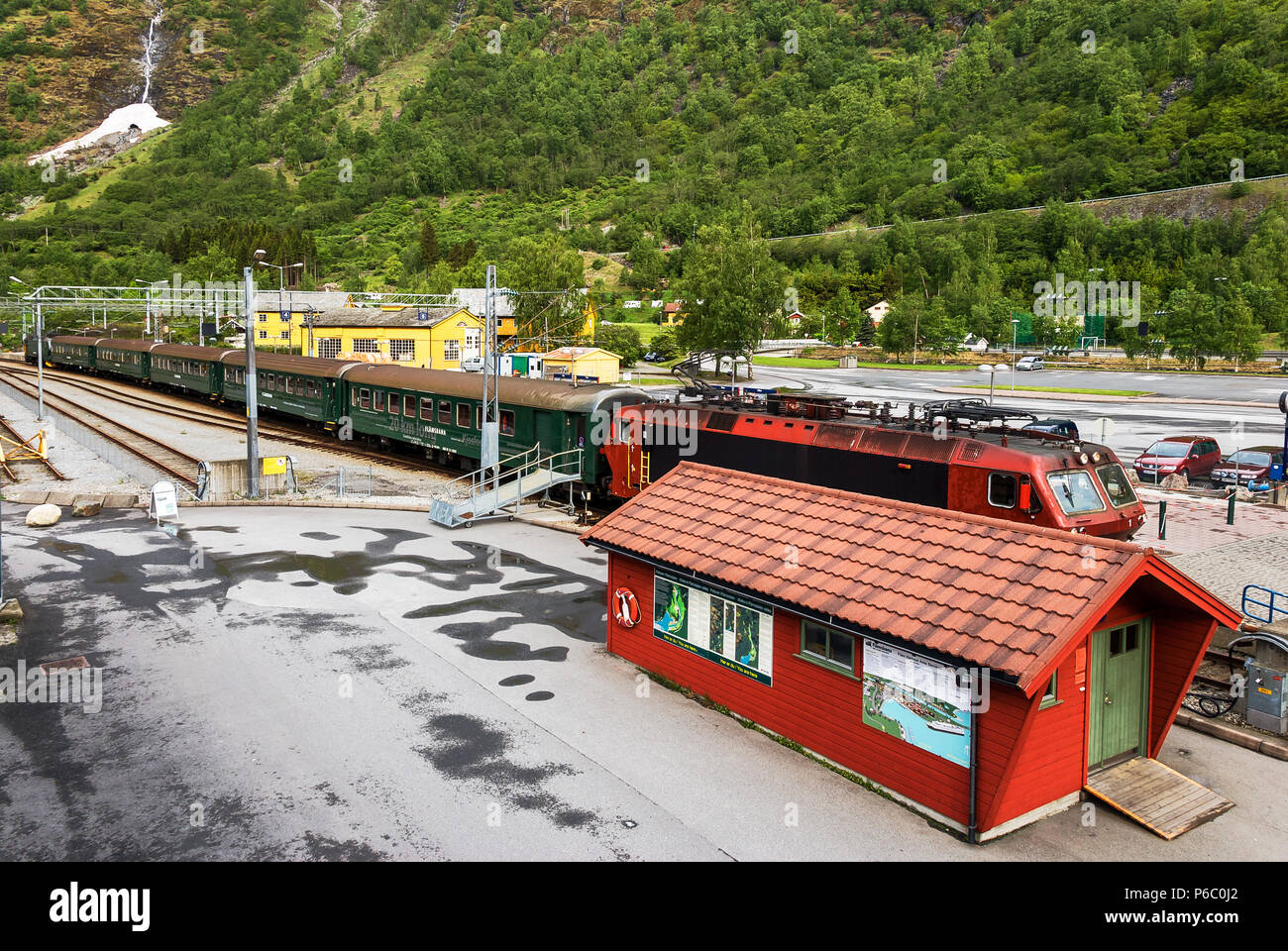 Flamsbana Locomotive High Resolution Stock Photography and Images - Alamy