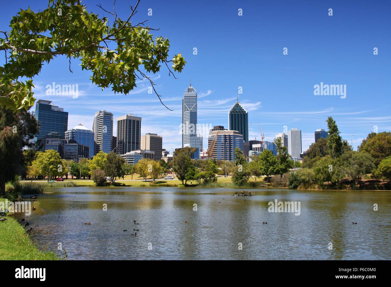 Perth australia skyline hi-res stock photography and images - Alamy