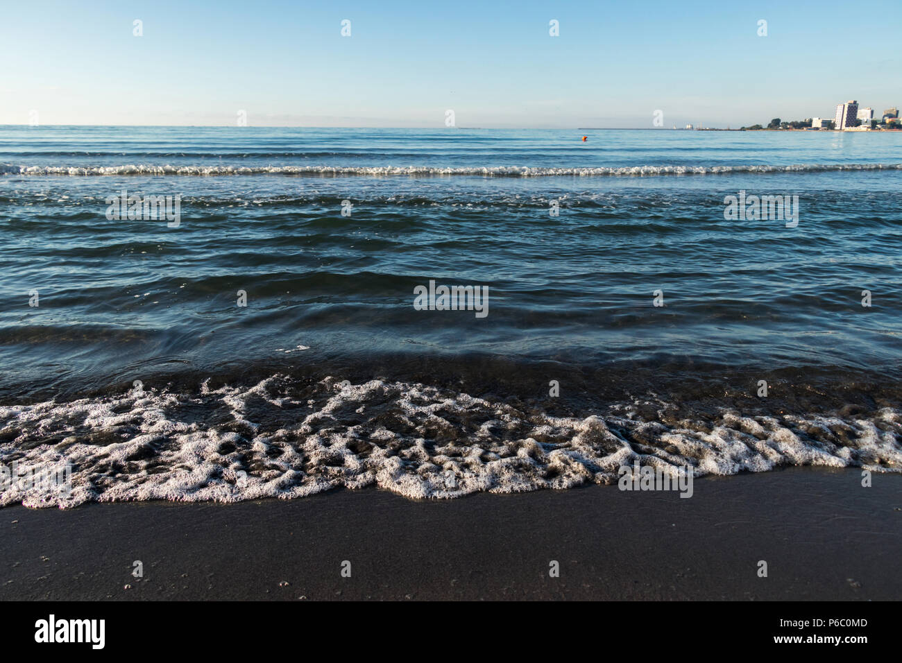 A beach in Black sea Romania Stock Photo - Alamy